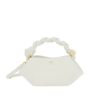 GANNI Bou Mini Tote Bag - Egret