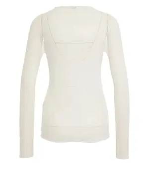 ROBERTO COLLINA Openwork Lace-effect Jumper
