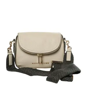 Marc Jacobs Zip Crossbody Bag - Marshmallow