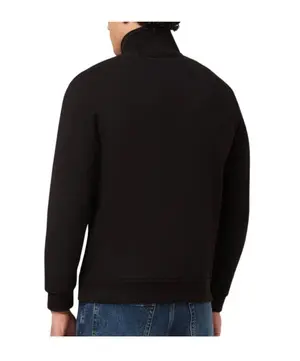 Belstaff Quarter-zip Logo-patch Sweater
