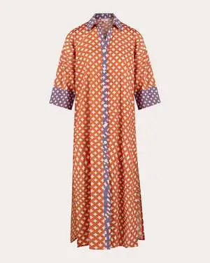 KARMA ON THE ROCKS Mio Psyche Cotton Shirt Dress