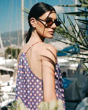 KARMA ON THE ROCKS Sabi Psyche Linen Maxi Dress