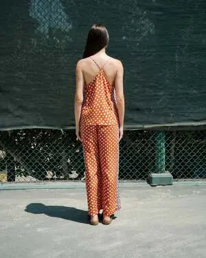KARMA ON THE ROCKS Tio Psyche Silk Pants Set