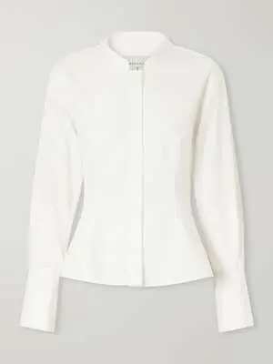 LIBEROWE Cotton-poplin Shirt - White