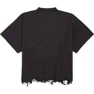 Balenciaga Bb Classic Cropped T-shirt Oversized