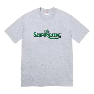 Supreme Crown T-shirt 'grey Green - Grey/green