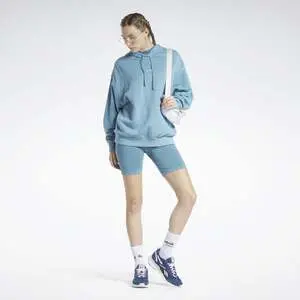 REEBOK Natural Dye Oversized Long Hoodie