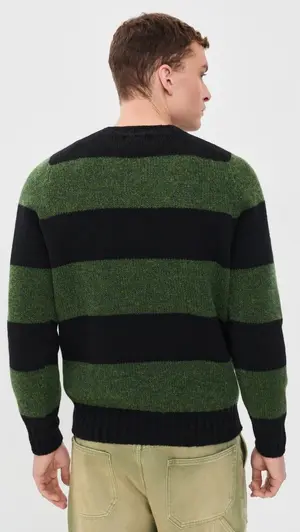 NICHOLAS DALEY Striped Wool Sweater