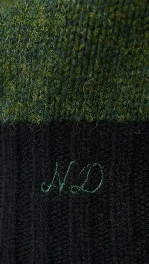 NICHOLAS DALEY Striped Wool Sweater