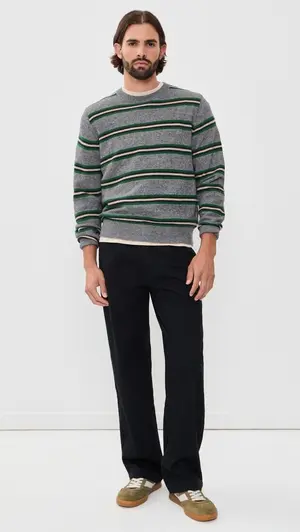 Madewell Frances Stripe Crew Sweater