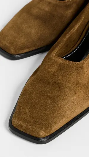 Staud Lewis Suede Flats