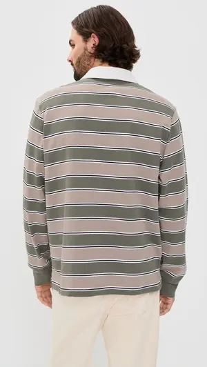 Joe's Jeans Long Sleeve Rugby Shirt