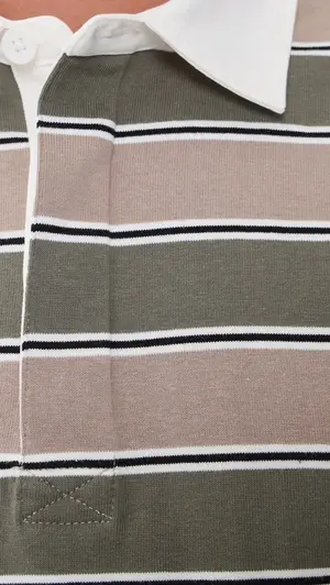 Joe's Jeans Long Sleeve Rugby Shirt