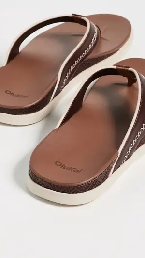 Olukai Shoreline Leather Sandals