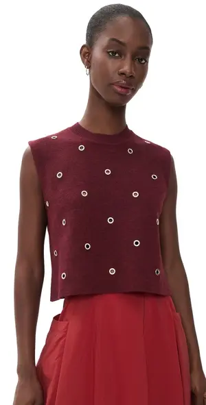 Rachel Comey Vega Alpaca Pullover - Garnet