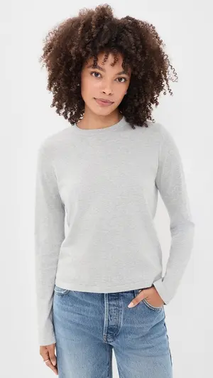 Rails Cotton Cashmere Long Sleeve Tee