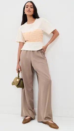 Ulla Johnson Mila Ss Cotton Top