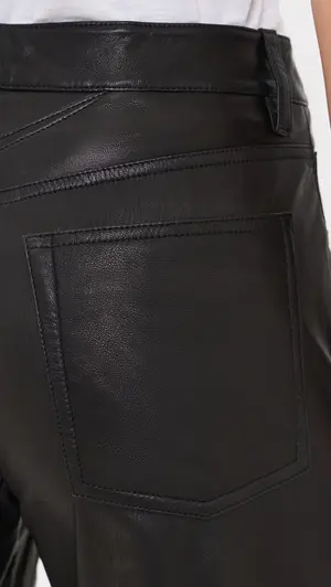 Staud Gus Leather Pants