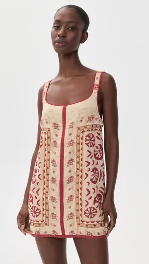 Free People Fleur Mini Shift Dress
