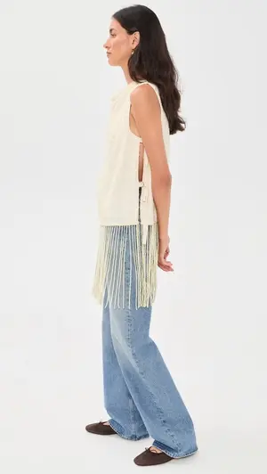 Sea Carlotta Fringe Top