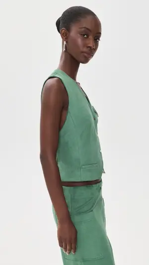 Alexis Aquila Faux Suede Vest