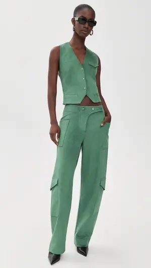 Alexis Aquila Faux Suede Vest