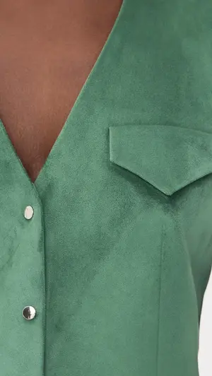 Alexis Aquila Faux Suede Vest