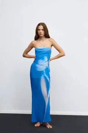 Significant Other Zhavia Strapless Maxi Dress