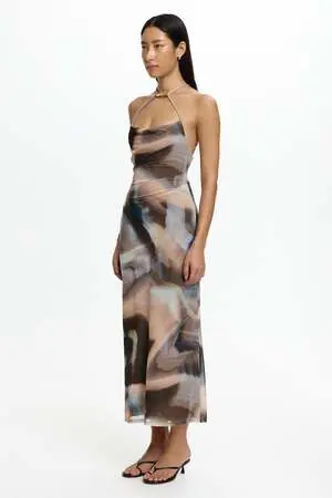 Significant Other Lex Mesh Dress