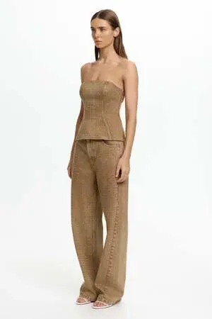 Significant Other Mirha Strapless Top
