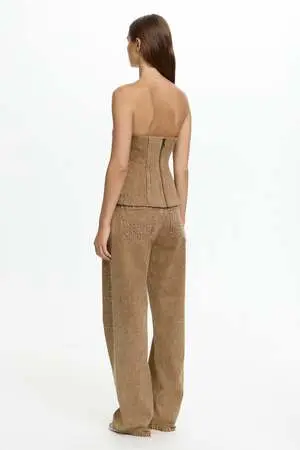 Significant Other Mirha Strapless Top