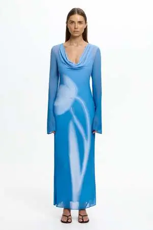 Significant Other Zhavia Long Sleeve Maxi Dress - Dancing Tulip