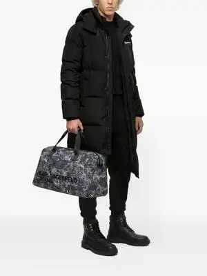 Karl Lagerfeld All-over Print Logo Gym Bag