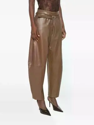 Imperial Belted Trousers - Brown