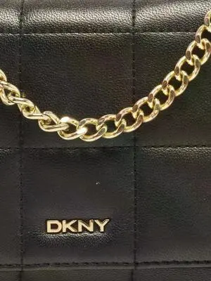 Dkny Quilted Leather Shoulder Bag