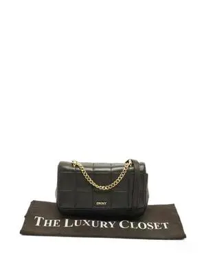 Dkny Quilted Leather Shoulder Bag