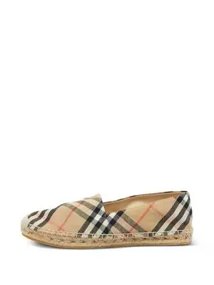 Burberry Check Mews Espadrilles