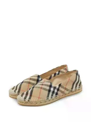 Burberry Check Mews Espadrilles