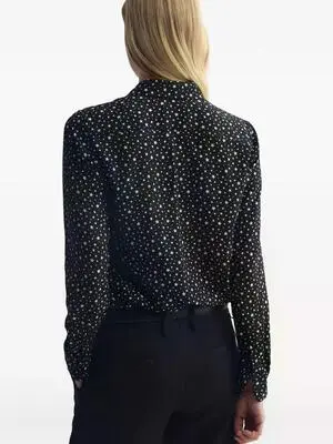 NILI LOTAN Gaia Star-print Shirt