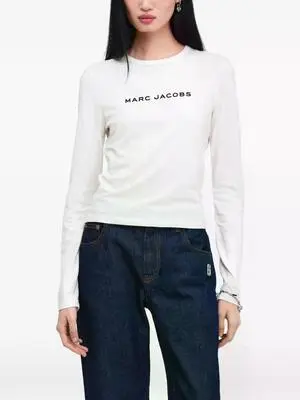 Marc Jacobs Bow-print Logo-print T-shirt