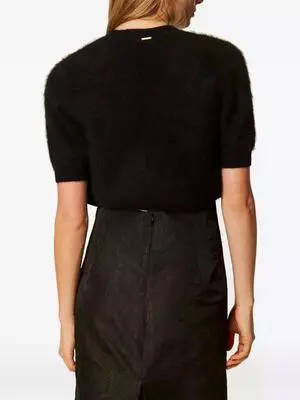 TWINSET Brushed Wool-blend Shrug
