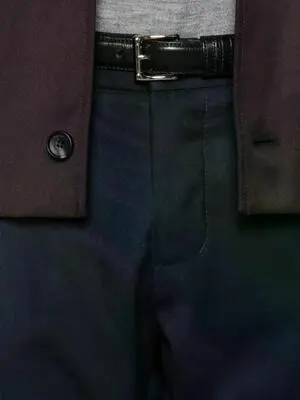Imperial Straight-leg Turn-up Trousers