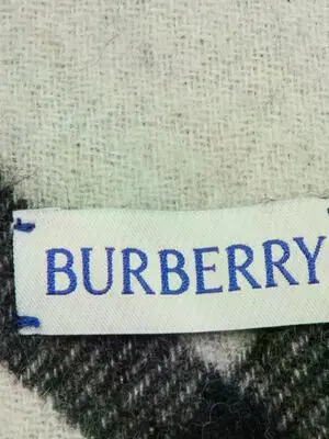 Burberry Cashmere Fringed Scarf