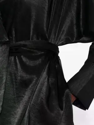 Dixie Wrap-style Belted Midi Dress