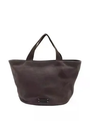 THE ROW 2010-2026 Canvas Sisal Tote Bag - Brown