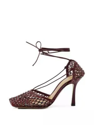 Bottega Veneta Stretch Crystal-embellished Sandals