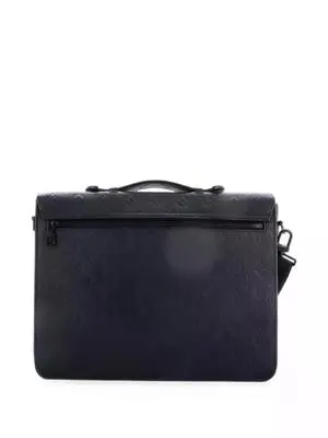 LOUIS VUITTON S Lock Briefcase Monogram Taurillon Leather Business Bag