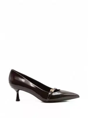 SERGIO LEVANTESI Carlotta Pointed-toe Pumps - Brown