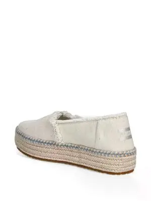 Toms Valencia Frayed Platform Espadrilles