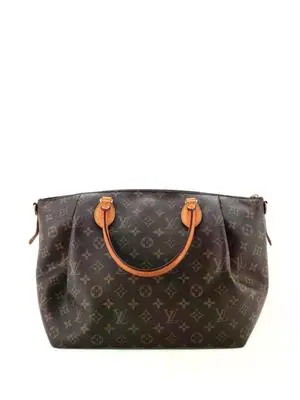 LOUIS VUITTON Turenne Handbag Monogram Canvas Mm Satchel - Brown